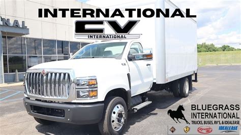 2021 International Cv Box Truck Walkaround Youtube