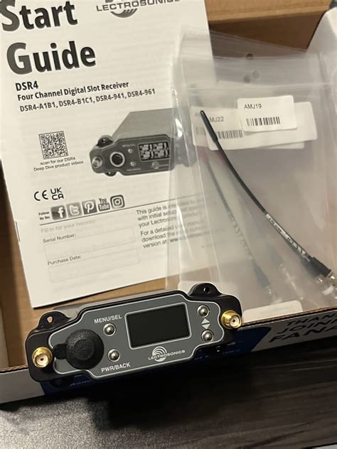 Lectrosonics DSR A B Four Channel Digital Receiver Reverb