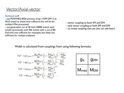Ppt Vectoraxial Vector Technical Stuff Use Powheg Box Process