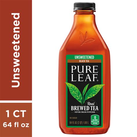Publix Pure Leaf Real Brewed Tea Unsweetened 64 Fl Oz Same Day Delivery