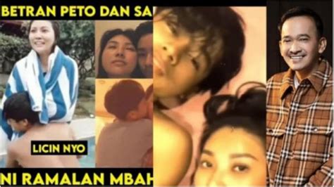 Video Viral Skandal Mesra Betrand Peto Tidur Dengan Sarwendah Istri