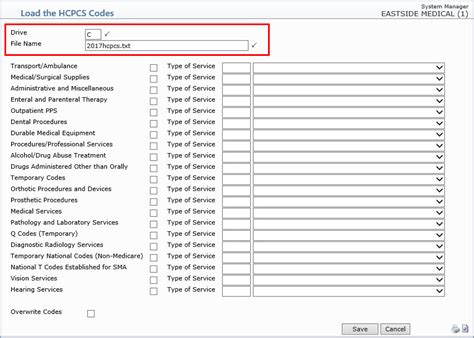 Load The Ama Hcpcs® Codes
