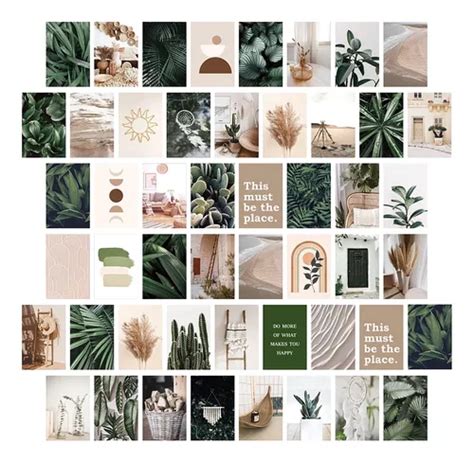 Kit De Collage De Pared Con 70 Cuadros Estéticos Para Poste Cuotas