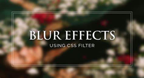 CSSで背景画像だけにブラー ぼかし エフェクトを加える方法 Design Color