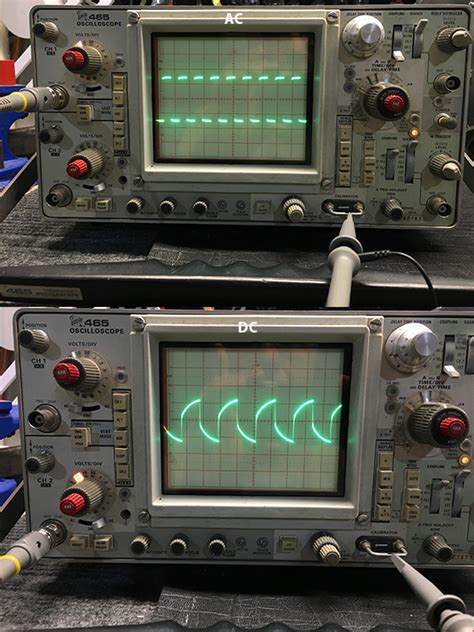 Correct Connection Setup Fr Signal Generator To Oscilloscope All About Circuits