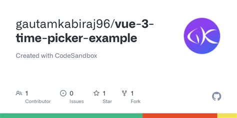 Github Gautamkabiraj96vue 3 Time Picker Example Created With Codesandbox