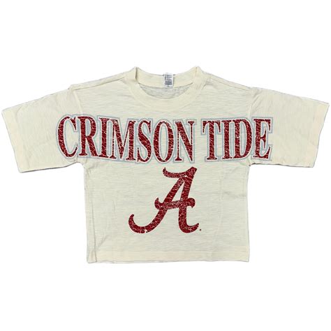 Alabama Crimson Tide Folio Ladies Knit T Shirt