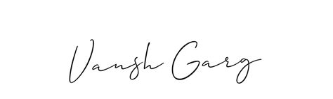 98 Vansh Garg Name Signature Style Ideas Ultimate Digital Signature