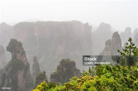 Zhangjiajie National Forest Park Hunan China China 중국 후난 장자제 국유림 공원