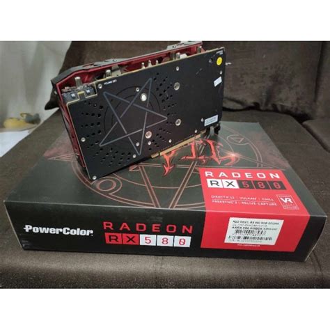 Power Color RADEON RX580 REDDEVIL 8gb 256bit DDR5 | Shopee Philippines