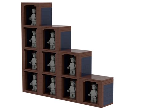 Lego Moc Lego Minifig Display Stand By Wiktor Radomski Rebrickable