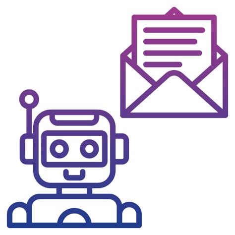 Messaging Generic Gradient Outline Icon