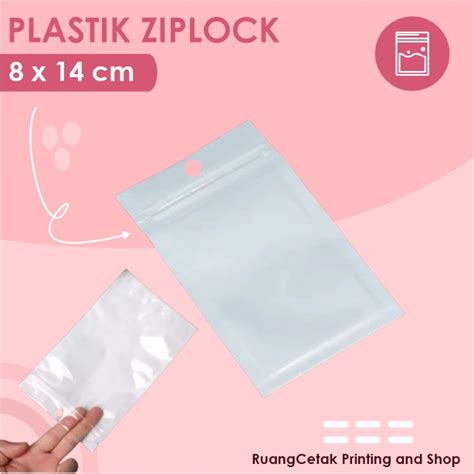 Jual Plastik Ziplock Plastik Klip 8x14 Cm Shopee Indonesia