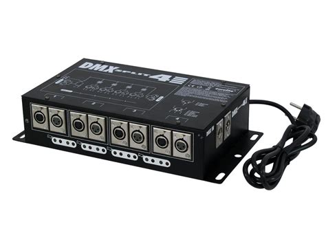 Eurolite Dmx Split 4 Splitter 4x Dmx Elosztó Showtechnic Hungary