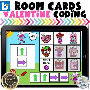 Valentine S Day Coding Boom Cards Coding Activities Learn To Code Lesson