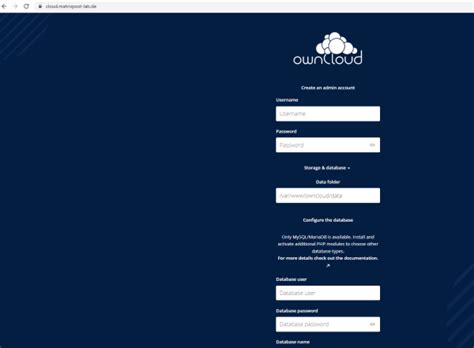 Set Up Owncloud On Ubuntu Matrixpost Net