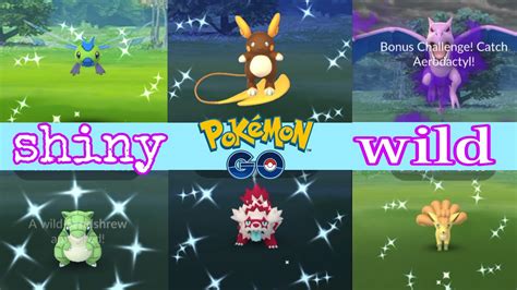 Catching Shiny Pokemon In Wild Pokemon Go YouTube
