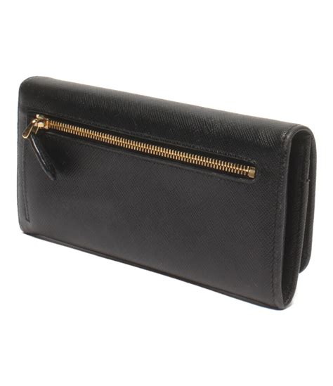 【楽天市場】【中古】 プラダ 長財布 サフィアーノカーフ 1mh132 2aee F0002 レディース Prada：rehello By