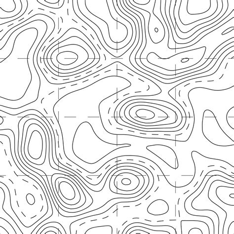Premium Vector Retro Topographic Map Geographic Contour Map Abstract