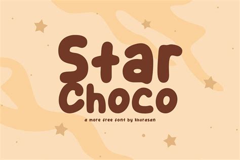 Star Choco Fancy Font Free Download Creativetacos