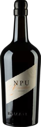 Romate Amontillado »NPU« | Vinos, Spanien-Spezialist Nr.1