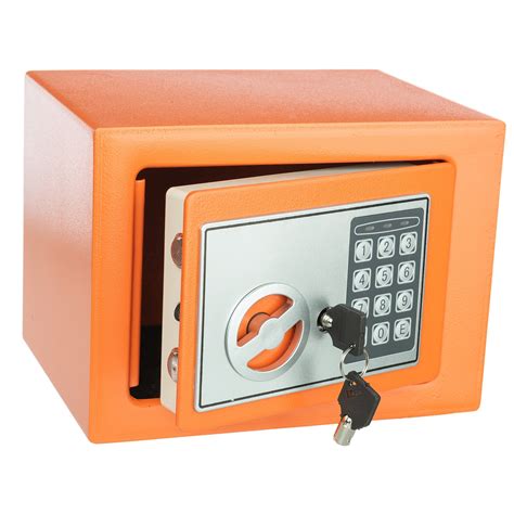 Метален сейф, Bigshot SM17EO, електронен код и ключ, 23x17x17 см ...