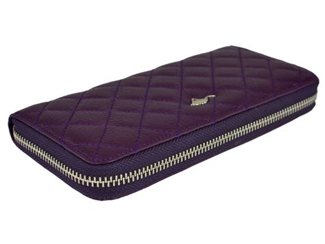 Cangurione : Кожаный женский кошелек Cangurione 2117 A/DARK PURPLE 024
