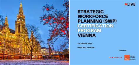Join Us At The Strategic Workforce Planning Certification Program In