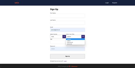 Github Mugiranezajmrm Frontend A Medical Records Management System