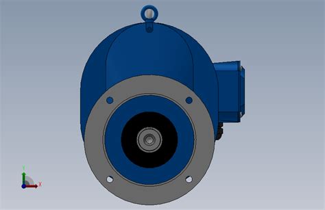 Rxf107法兰轴伸式安装斜齿轮减速机 Rx107 Y15 4p 160l M1 0° Φ350 4753solidworks 2021