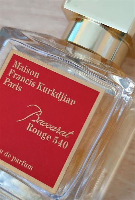 Baccarat Rouge 540 Maison Francis Kurkdjian Una Fragranza Unisex 2015