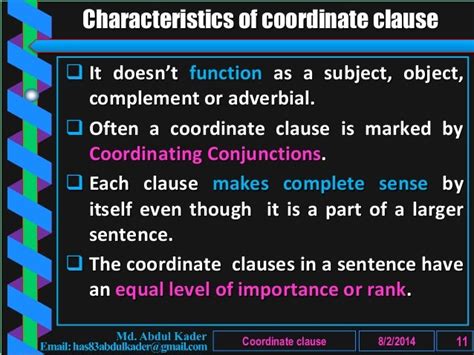 Clause Part 4 Of 10 Coordinate Clause