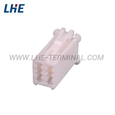 Pp0428801 6 Position Male Power Cord Connector Lhe Connector