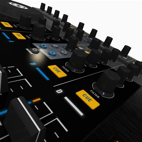 Traktor Kontrol S4 3d 3ds