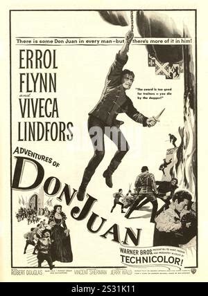 Adventures Of Don Juan Aka The New Advbentures Of Don Juan Errol Flynn