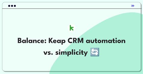Keap Crm Feature Prioritization Product Trade Off Interview Nextsprints