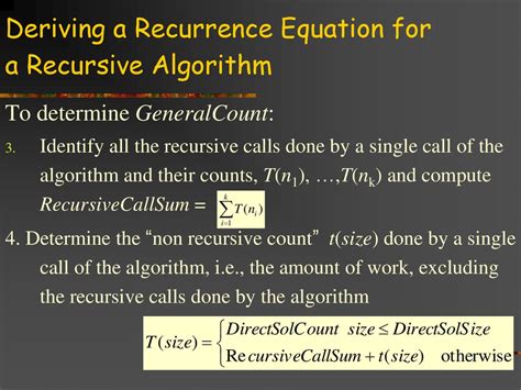 Recurrences. - ppt download