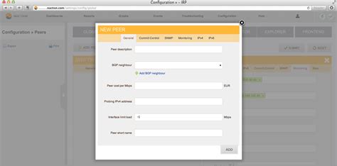 Noction Releases Irp 17 Featuring The New Configuration Ui