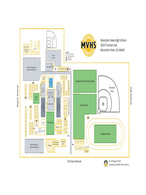 Mountain View High School Campus Map Pdf