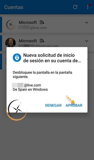 Aprobar o denegar solicitudes de inicio de sesión a su cuenta de