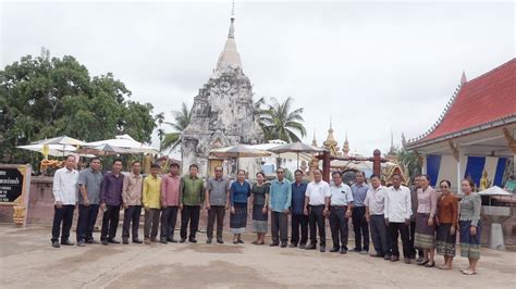 ຫາລື ຄວາມເປັນເອກະພາບຂຶ້ນທະບຽນມໍລະດົກທາງດ້ານວັດທະນະທໍາພະທາດໂຜ່ນ ແລະ
