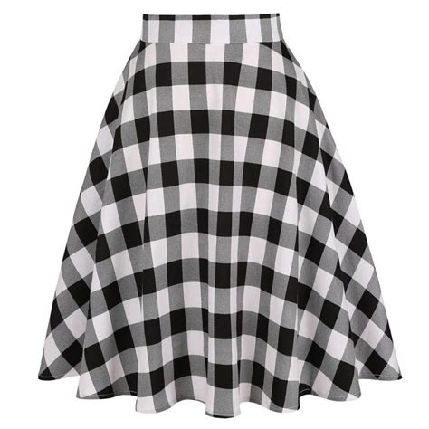 Sunflower Summer Pleated Skirts Womans Saias Midi Faldas 50s 1950s