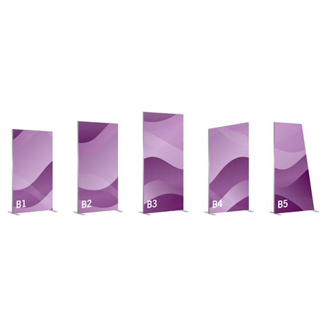 5 Seg Fabric Backdrop Modular Exhibits