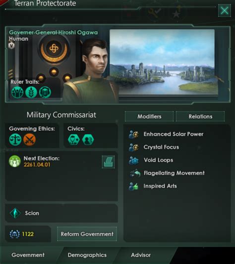 Empire Interface Stellaris Wiki