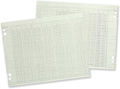 Green Ledger Paper