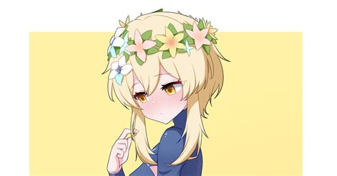 원신 아츠코 슈트 입은 여행자 노네임のイラスト Pixiv