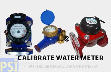 WATER METER CALIBRATE METER AIR