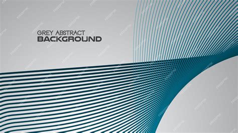 Premium Vector Grey Gradient Abstract Background With Curve Line