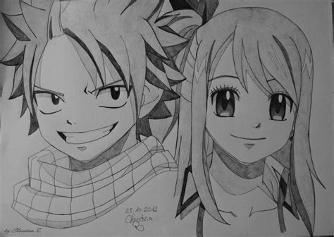 Natsu And Lucy By M0nstac00kie On Deviantart