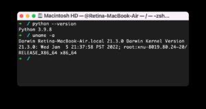 Making Python 3 Default In MacOS